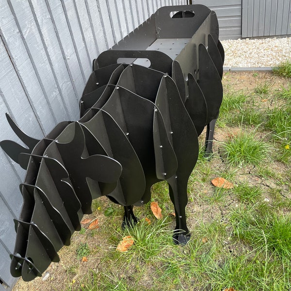 Cow Planter Box - Etsy