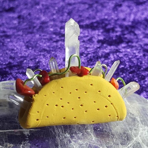 Taco Necklace - Etsy