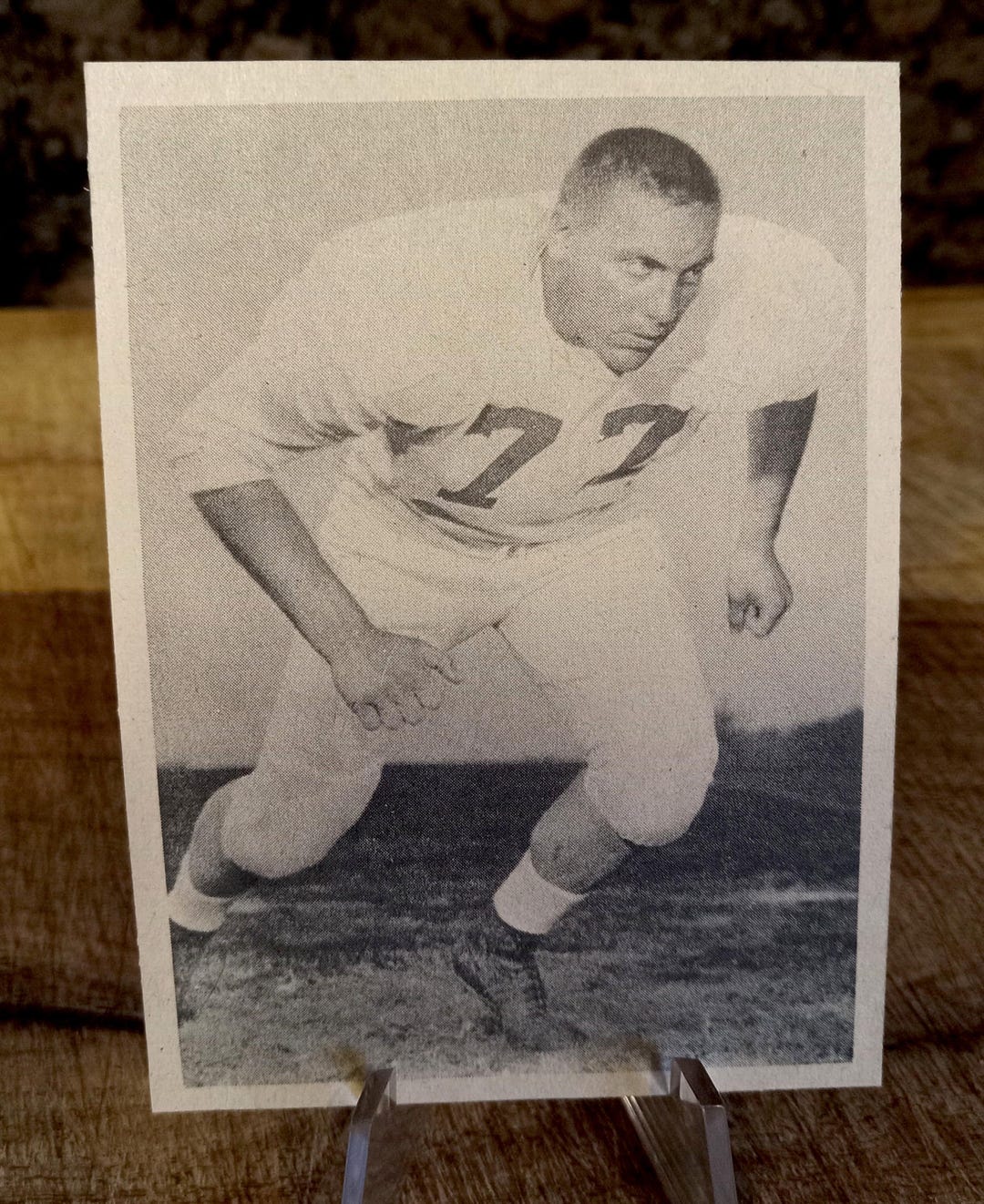 1961 Fleer Football Wallet Hand Cut Pictures Photo / GENE GRABOSKY ...