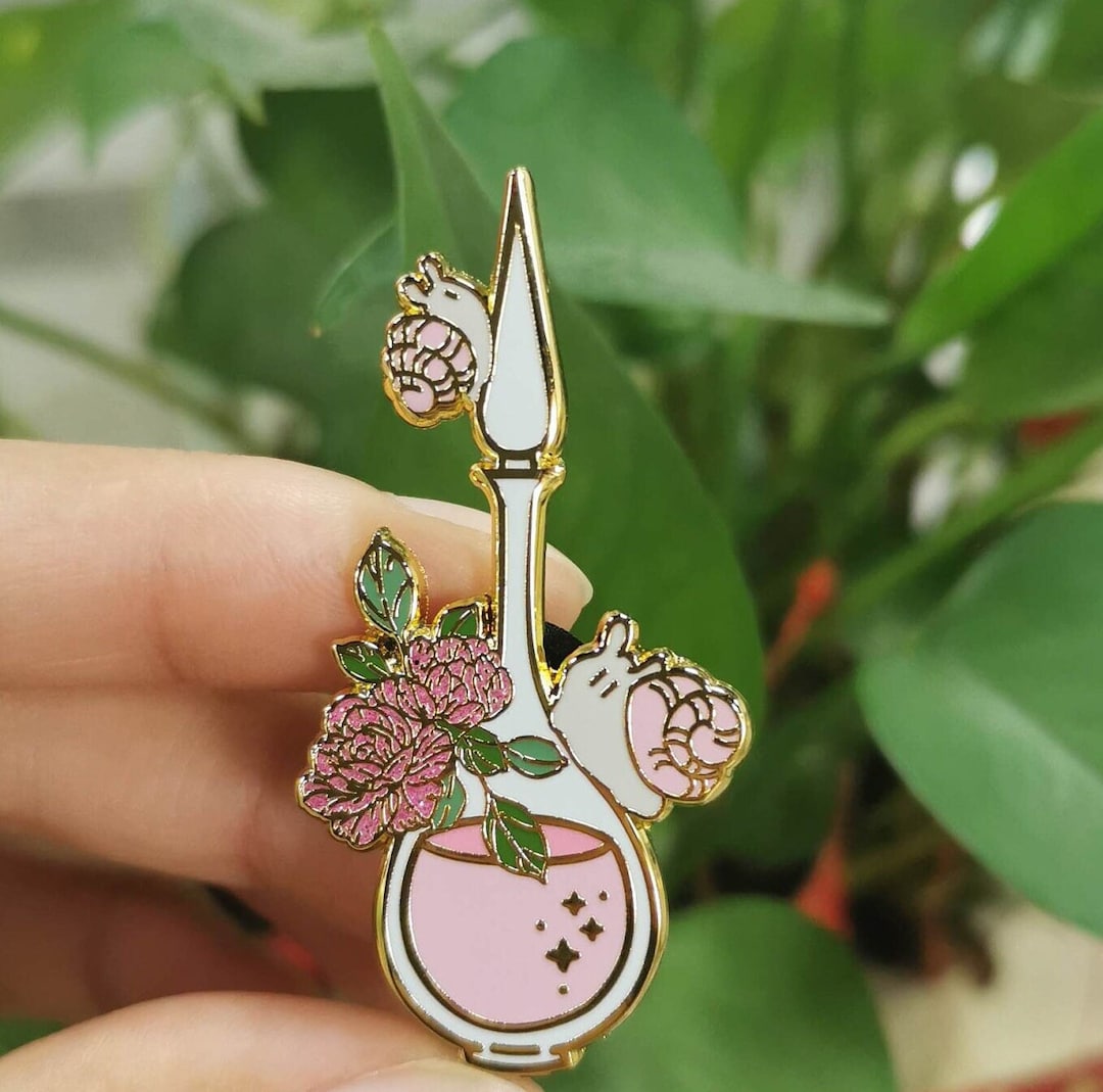 PREORDER Cottage Witch Essentials Enamel Pins, Witch Hat, Potions ...