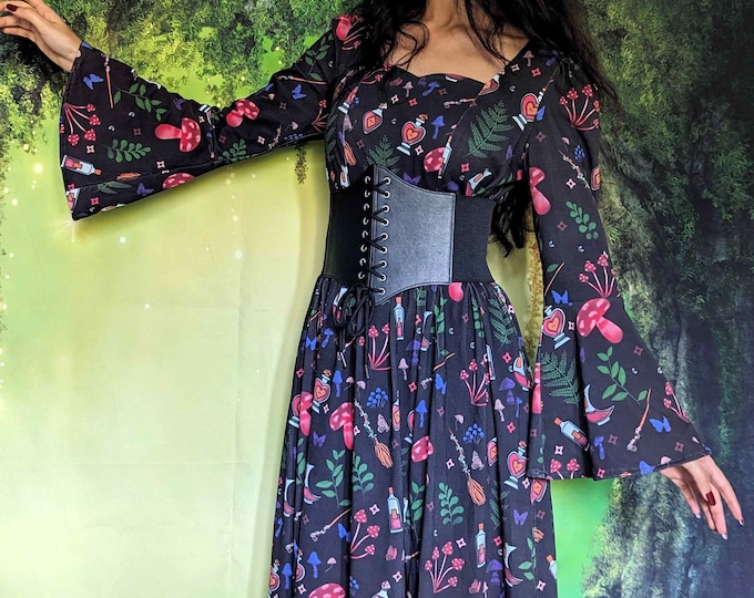 Witch Dress "hestia" Chiton - Etsy