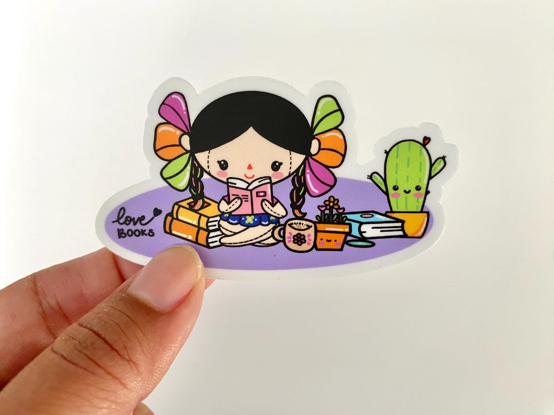 Mexican Doll Sticker, Lele Sticker, Maria Sticker, Hispanic, Latin ...