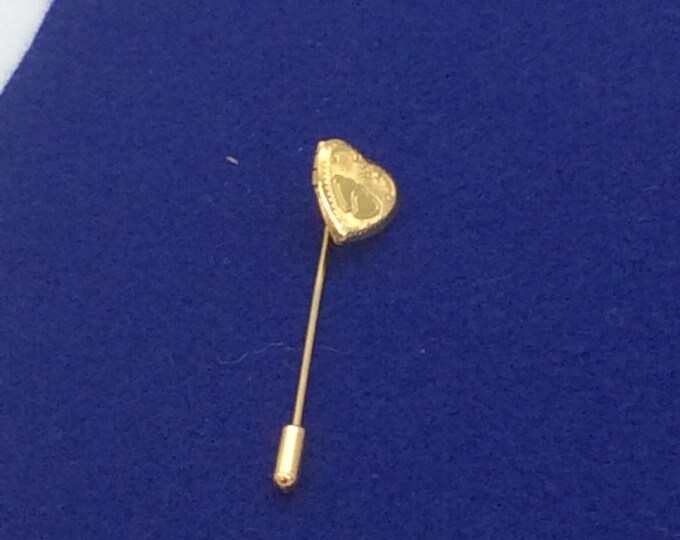 HEART STICK PIN - Etsy