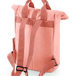 Beautiful Rhino Embroidered Backpack Two Sizes More Colours Recycled ...