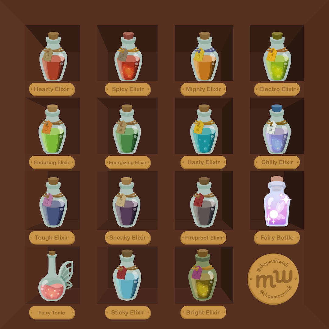 Elixir Pack Digital Download - Etsy