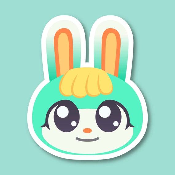 Animal Crossing Sasha Sticker | Etsy