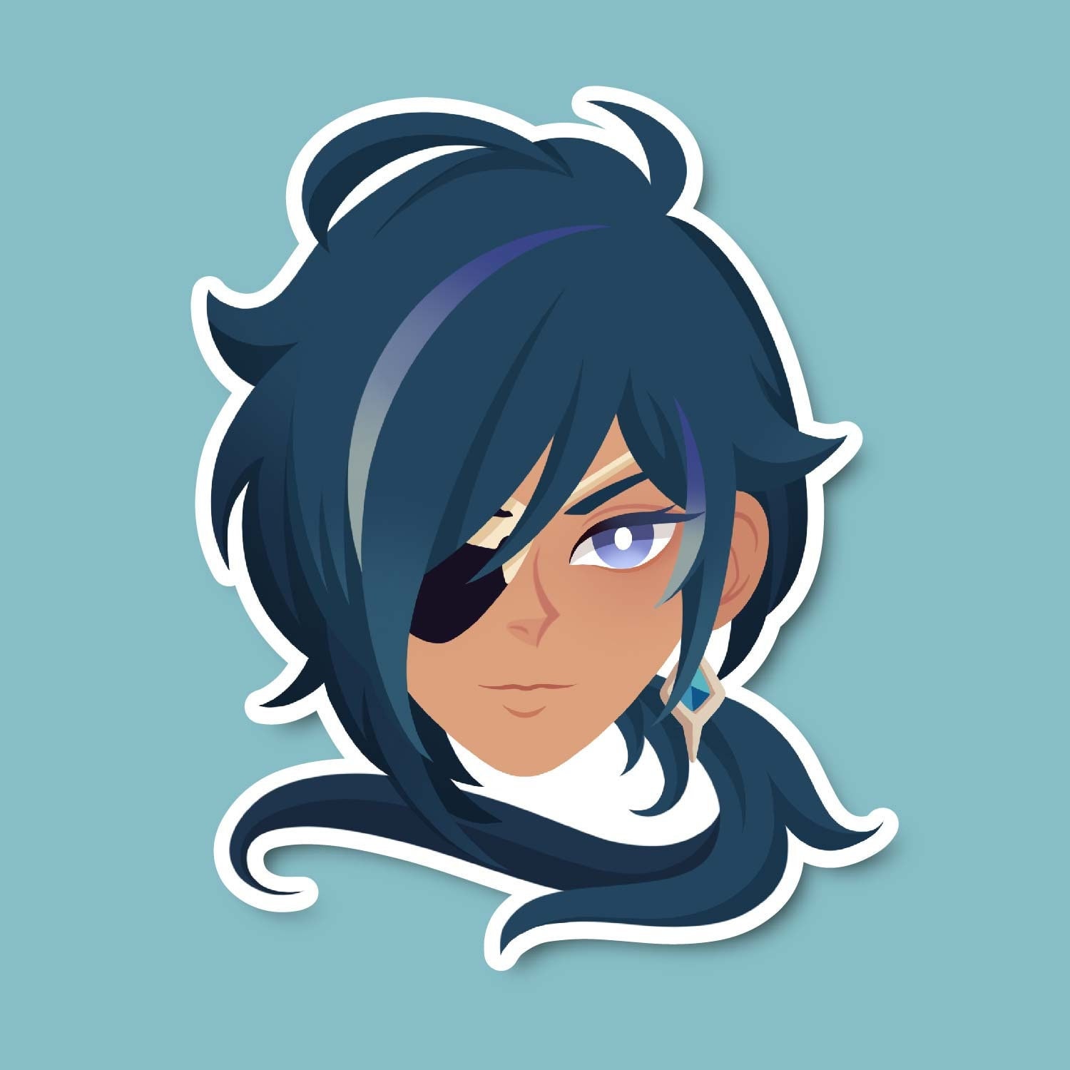 Kaeya Sticker - Etsy