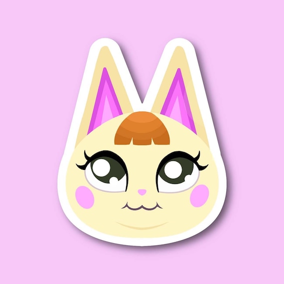 Animal Crossing Merry Sticker | Etsy