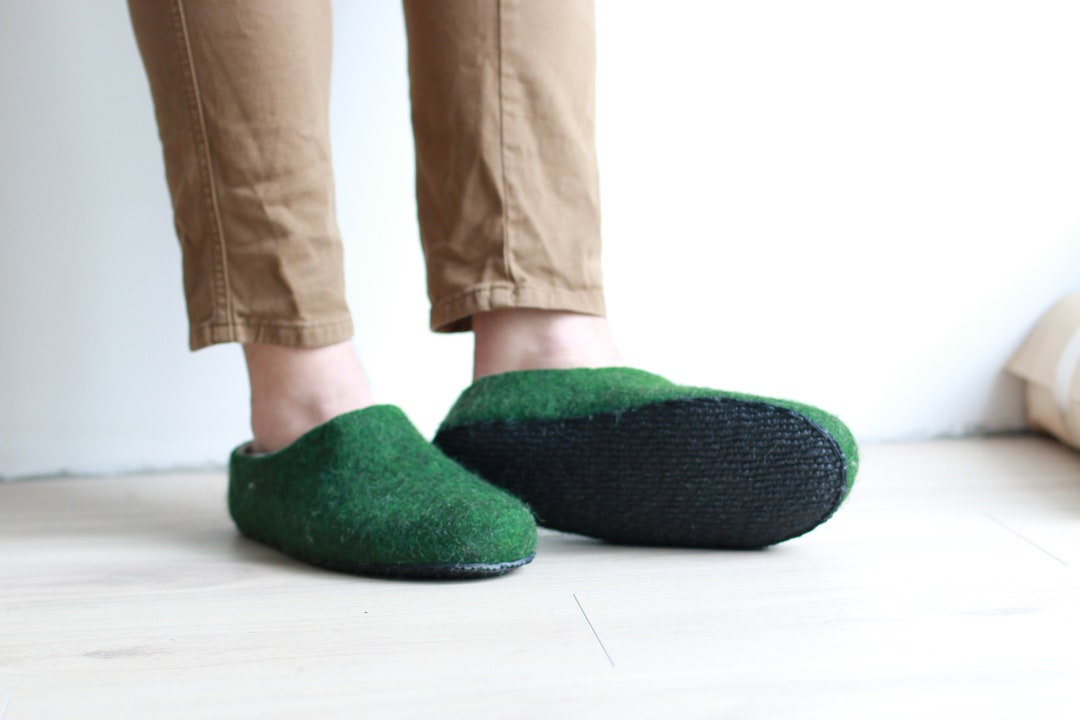 Dad's Slippers, Father's Home Slippers, Wool House Slippers, Slippers ...