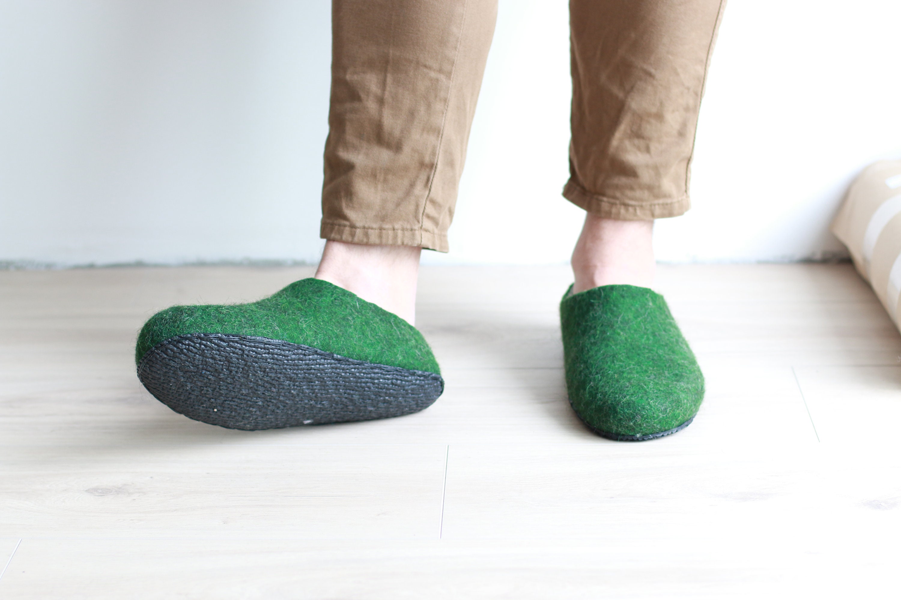 Dad's Slippers, Father's Home Slippers, Wool House Slippers, Slippers ...