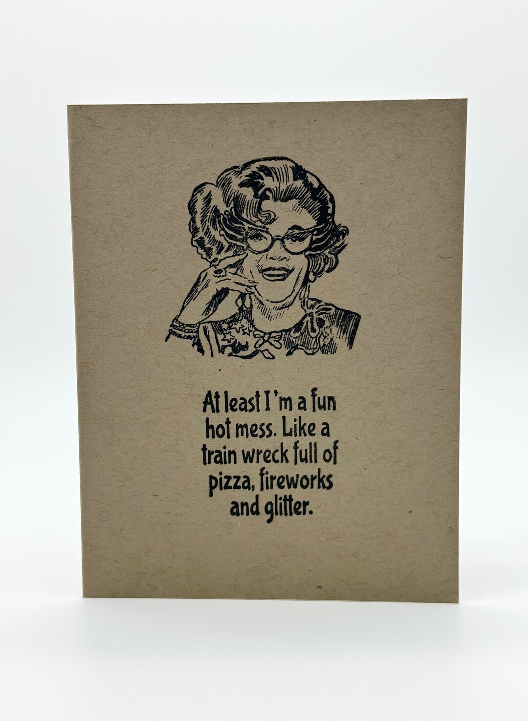 Homemade Card Handmade Humorous Snarky Greeting Card - Etsy