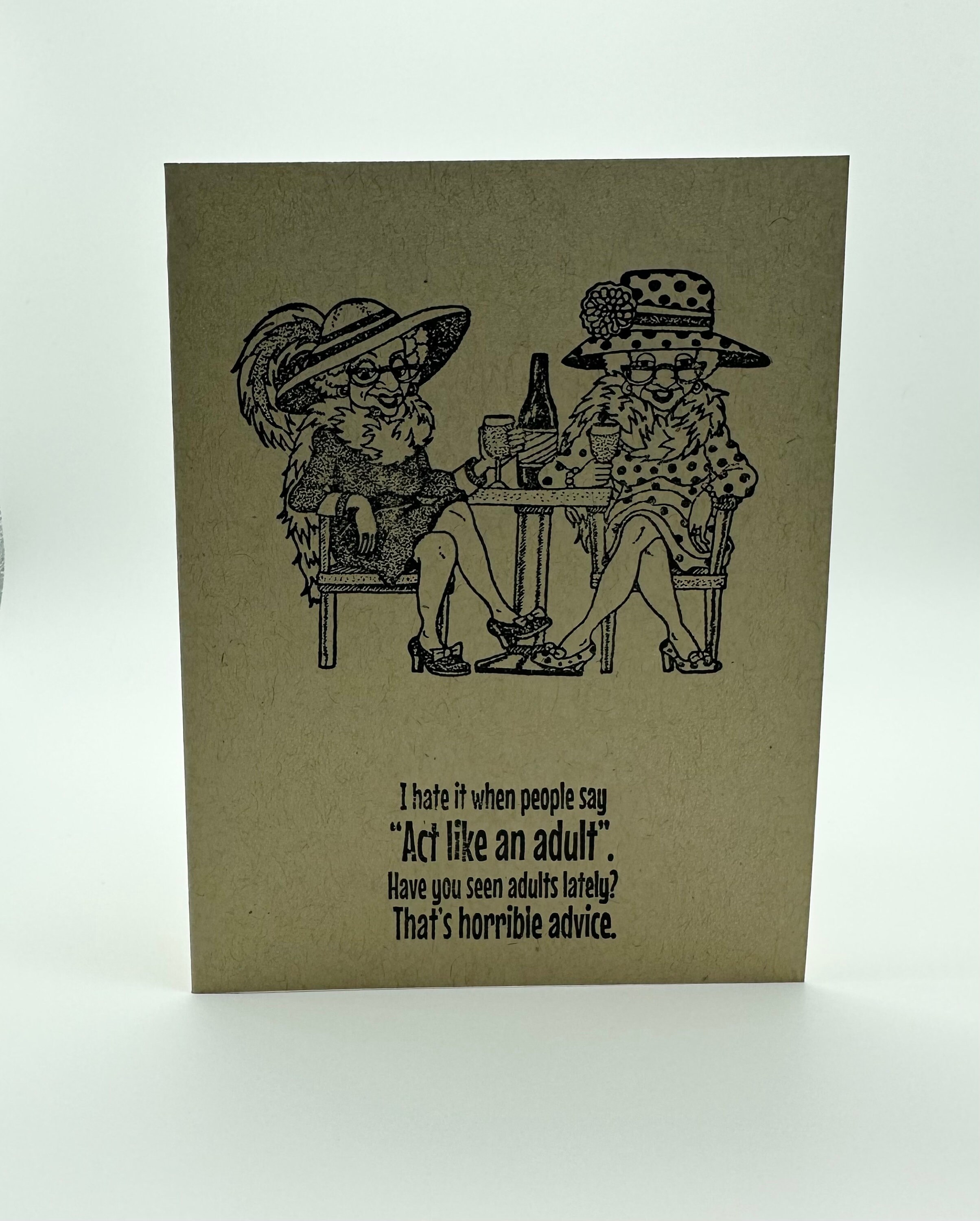 Homemade Card Handmade Humorous Snarky Greeting Card - Etsy