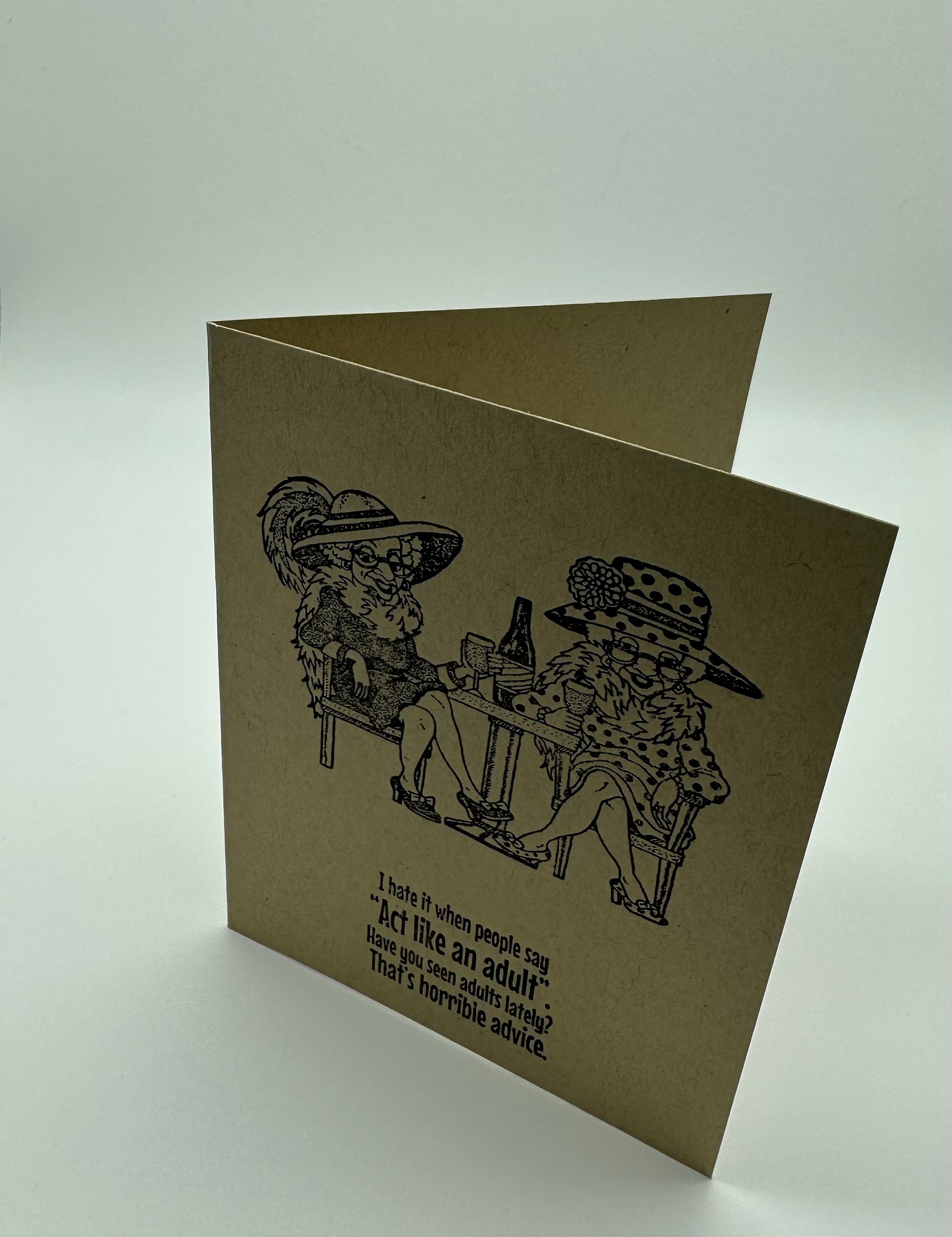 Homemade Card Handmade Humorous Snarky Greeting Card - Etsy