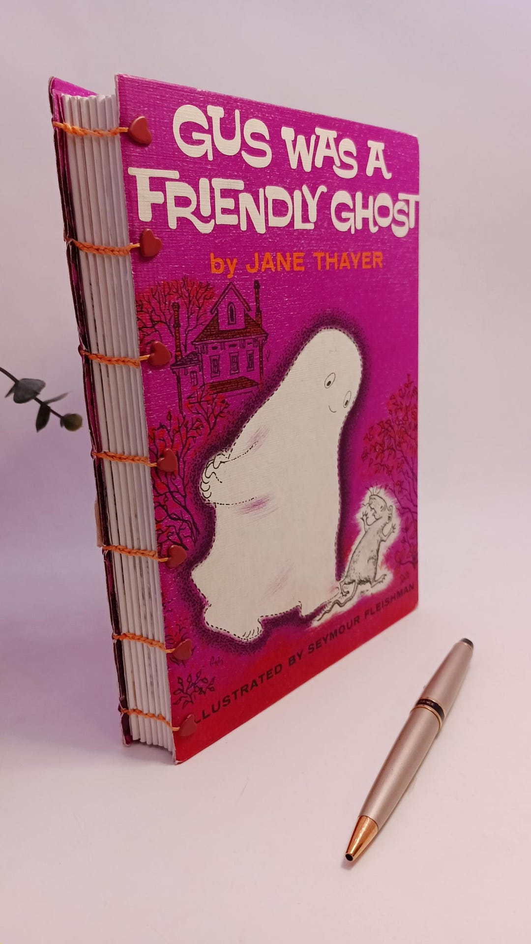 1962 Gus the Friendly Ghost Upcycled Vintage Book Journal / Handmade ...