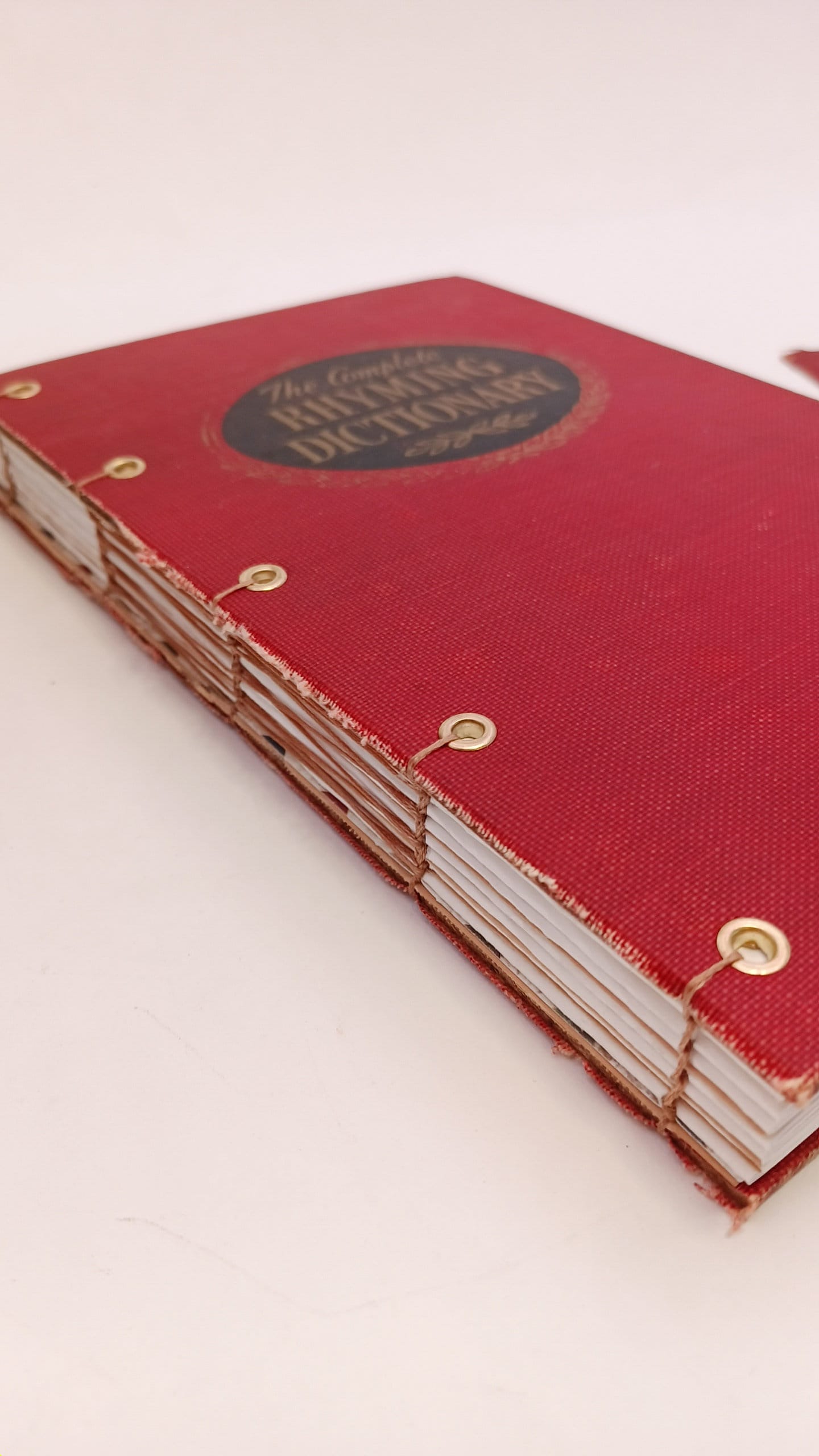 1939 Rhyming Dictionary Vintage Upcycled Writing Journal / Handmade ...