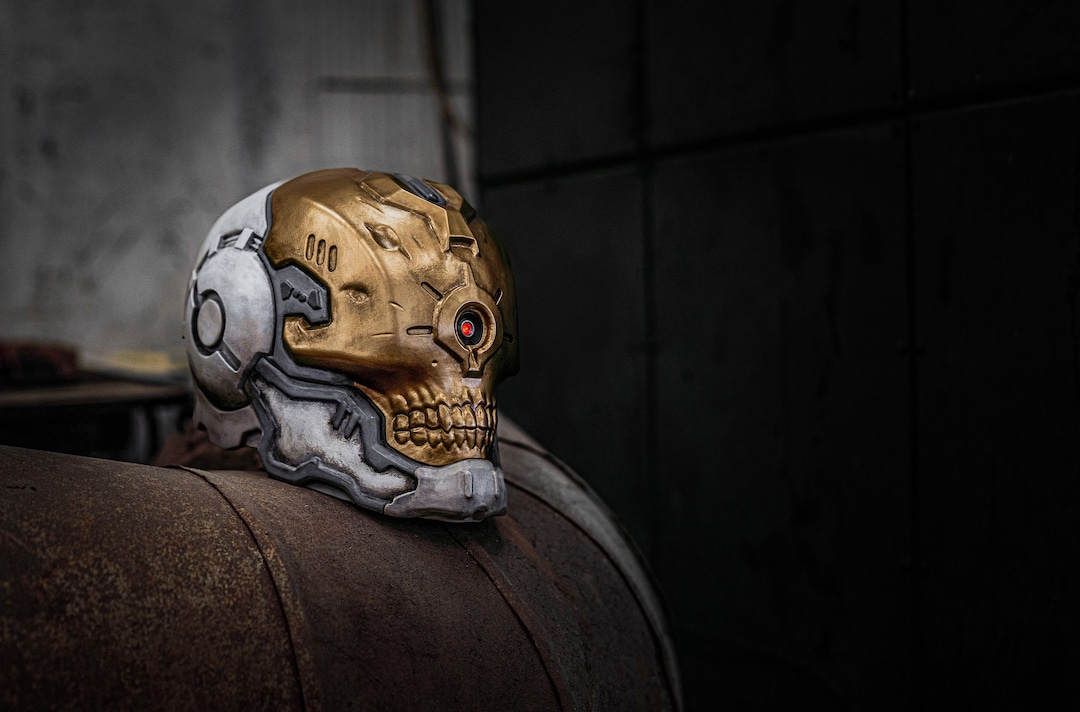 Maykr Slayer Doom Eternal Cosplay Helmet, Wearable Replica - Etsy