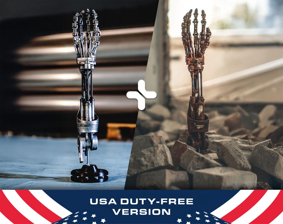 USA Duty-free Version – Terminator T-800 Endoskeleton Arms: Classic ...