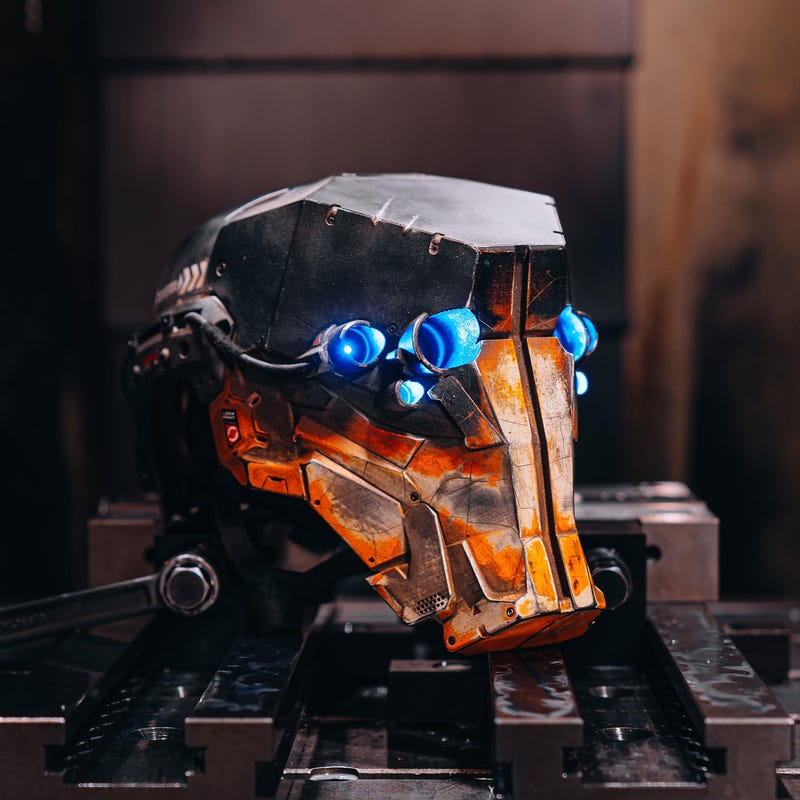 Predator Helmet - Etsy