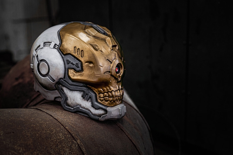 Maykr Slayer Doom Eternal Cosplay Helmet, Wearable Replica - Etsy