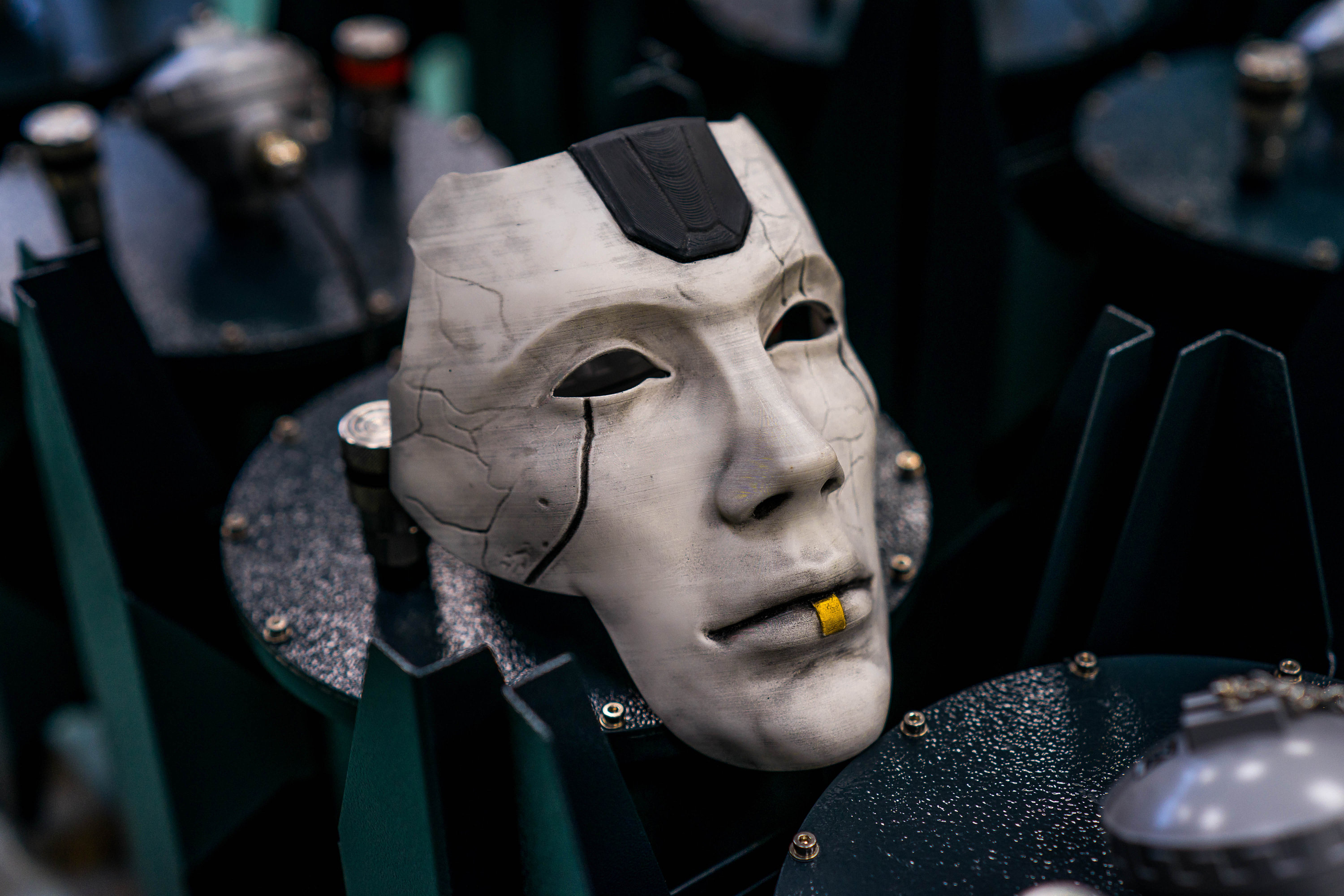 Ash Mask Replica, Apex Legends Inspired Gaming Cosplay, Display Art ...