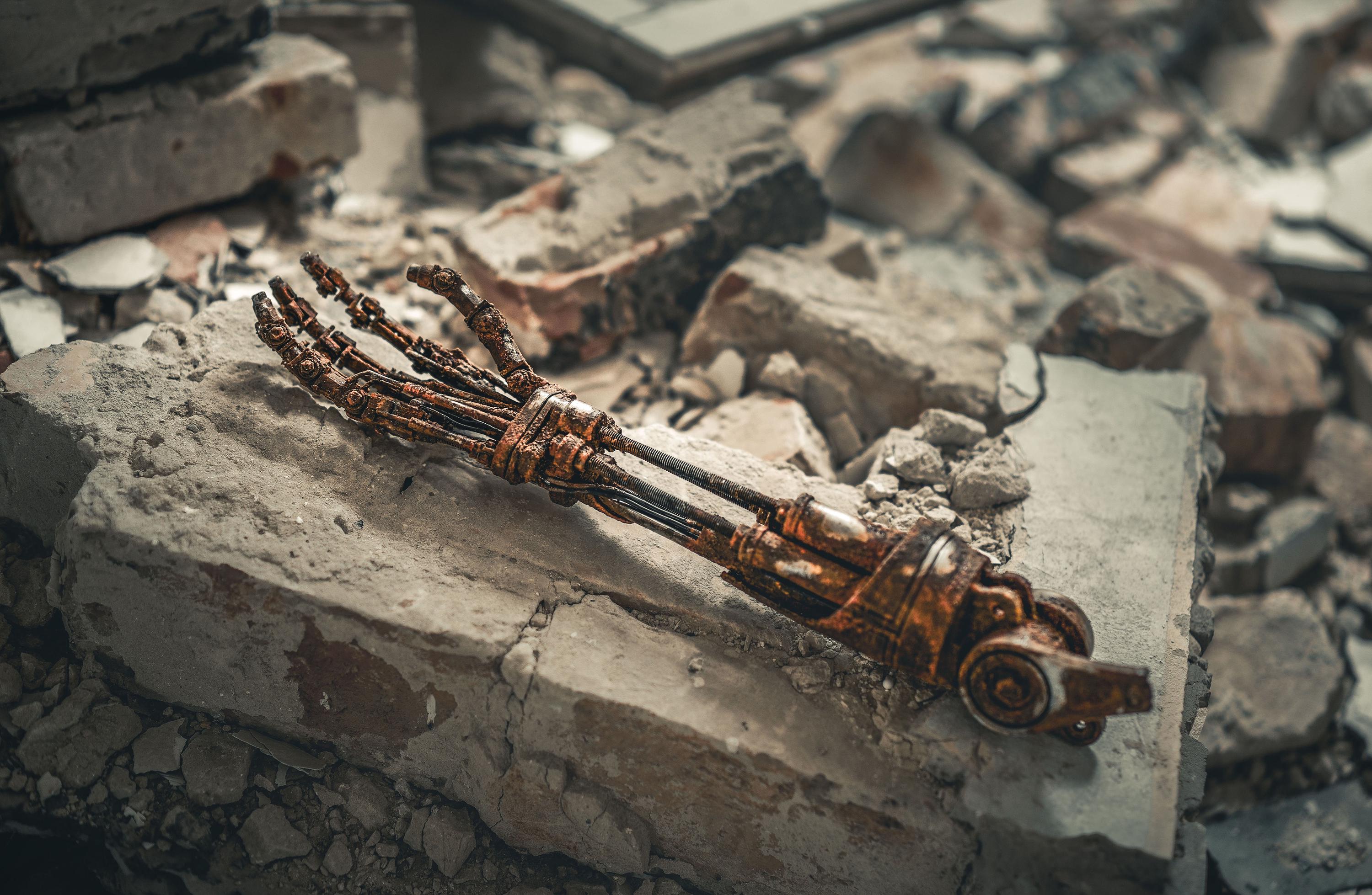 Terminator T-800 Endoskeleton Arms: Classic + Weathered Edition, Life ...