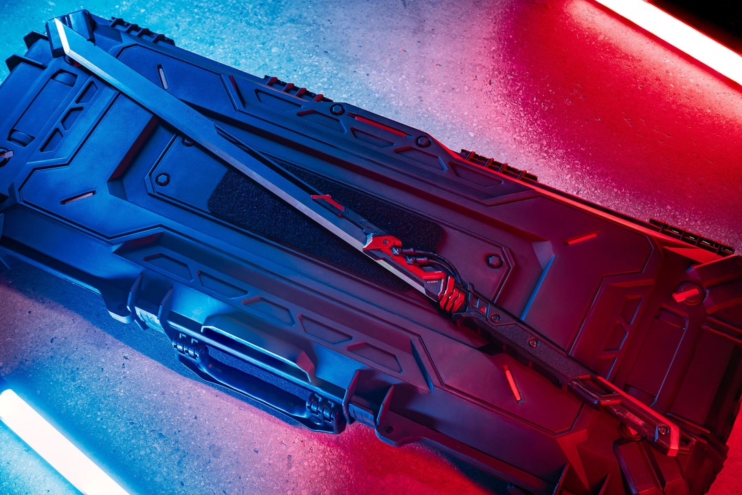 Hyperion Katana, Cyberpunk Style Long Sword, Standard and Steel Version ...