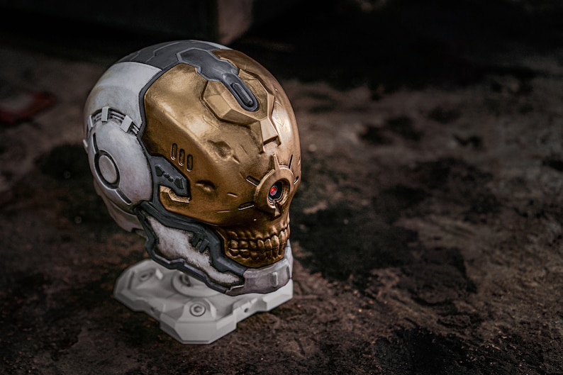Maykr Slayer Doom Eternal Cosplay Helmet, Wearable Replica - Etsy