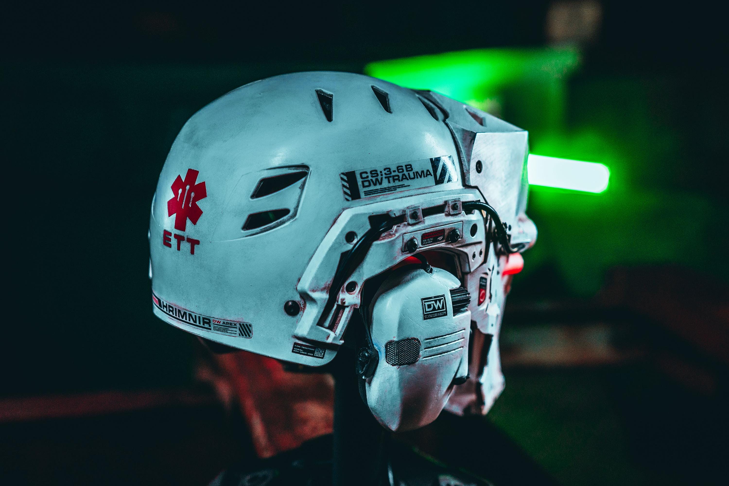 Custom Made Apex Predator Helmet - Wearable Cyberpunk Styled Military ...