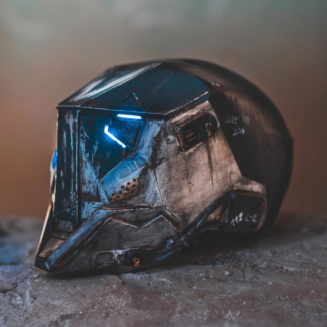 Custom Made Helmets - Wearable Cyberpunk Styled Military Airsoft ...