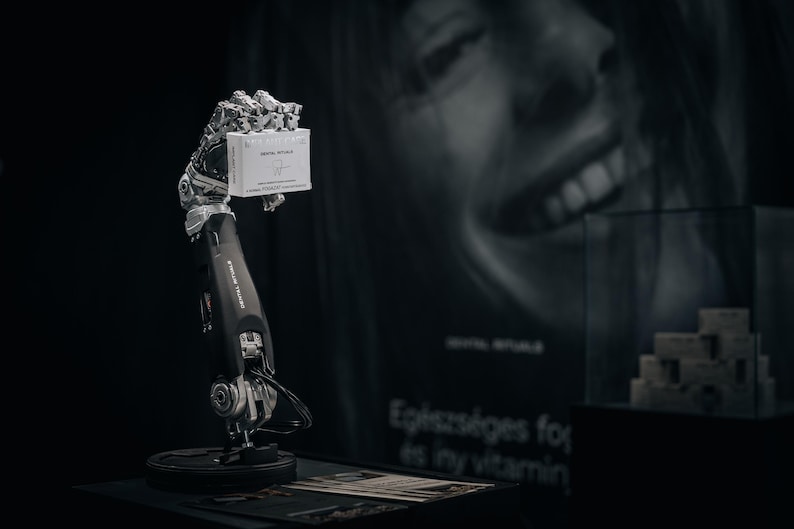 Custom Robotic Arm: Cyberpunk Terminator Style, Brand Image & Display ...