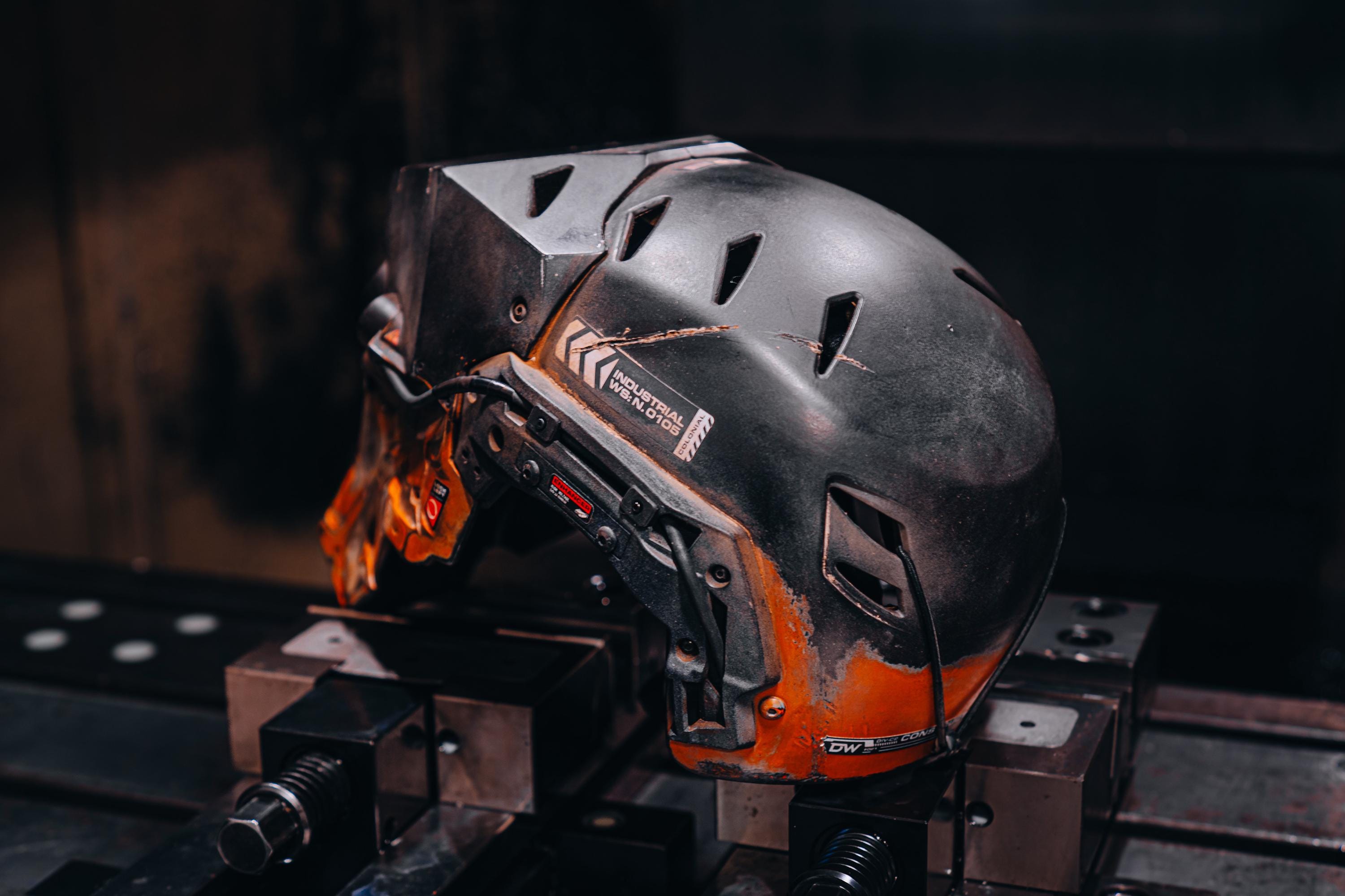 Custom Made Apex Predator Helmet - Wearable Cyberpunk Styled Military ...