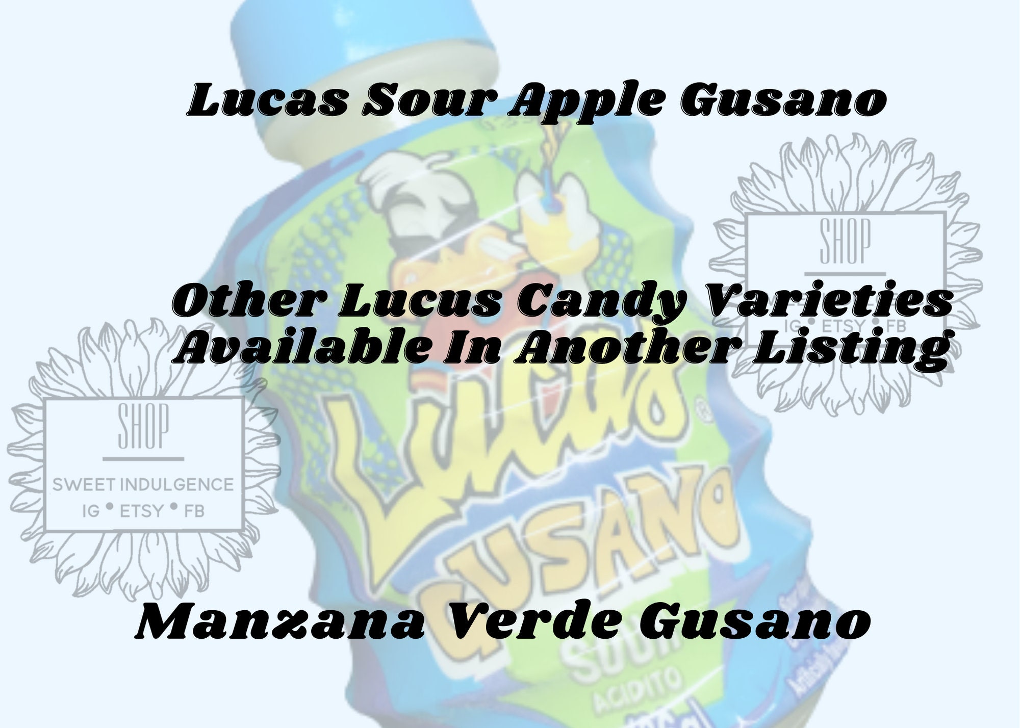 Lucas Sour Acidito Apple Gusano Lucas Pack Lucas Candy - Etsy UK
