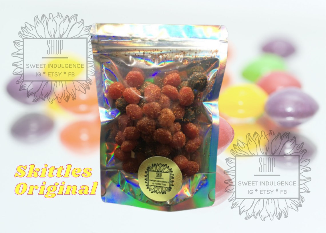 Original Flavor Skittles Spicy Chile Candy Dulce Enchilados | Etsy