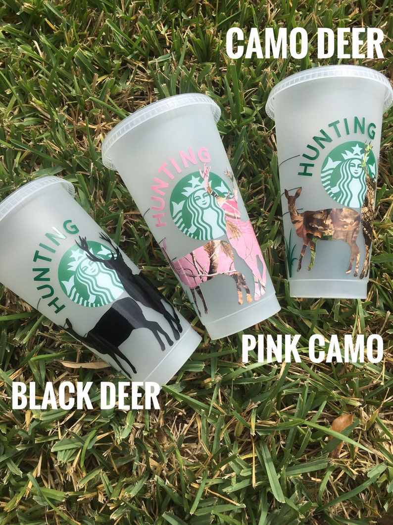 Deer Hunting Coffee Cup, Custom Straw Tumbler, Gifts for Him, Hunting ...