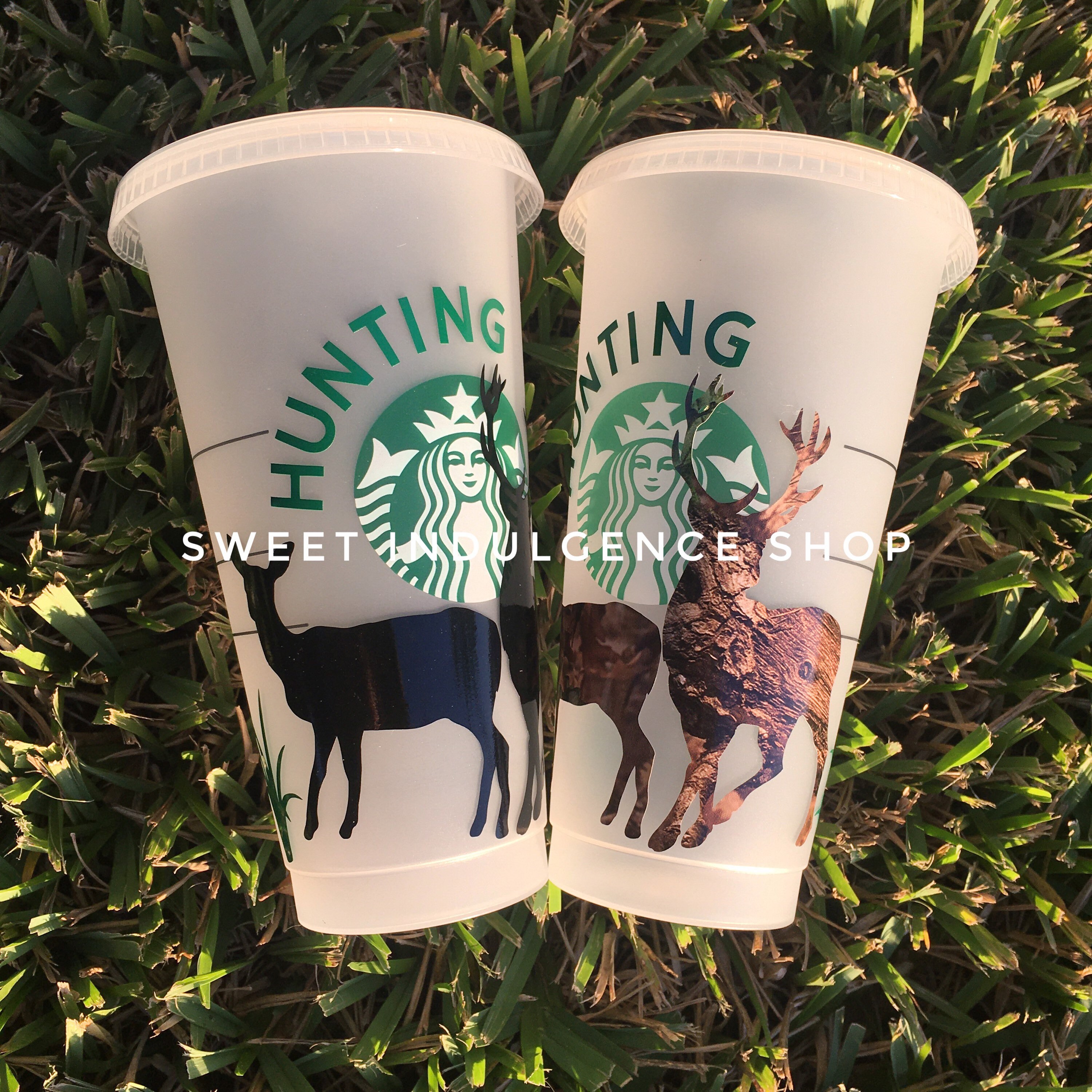 Deer Hunting Coffee Cup, Custom Straw Tumbler, Gifts for Him, Hunting ...