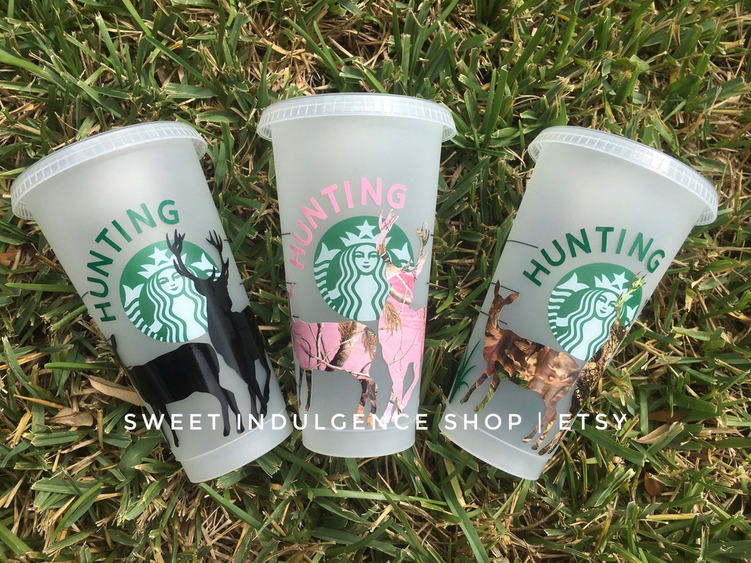 Deer Hunting Coffee Cup, Custom Straw Tumbler, Gifts for Him, Hunting ...