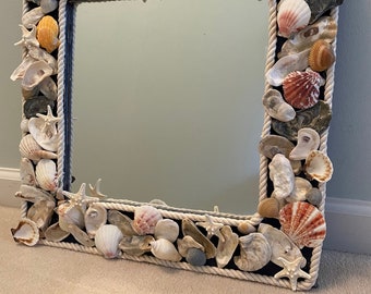 Seashell Mirror - Etsy
