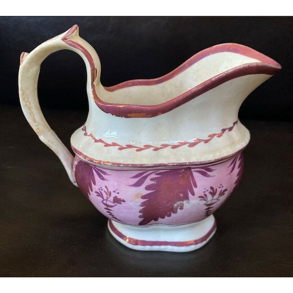 Antique Pink Lusterware - Etsy