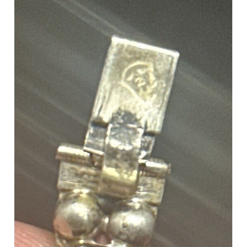 Vintage Signed LPR Taxco Sterling Silver and Abalone Bracelet - Etsy