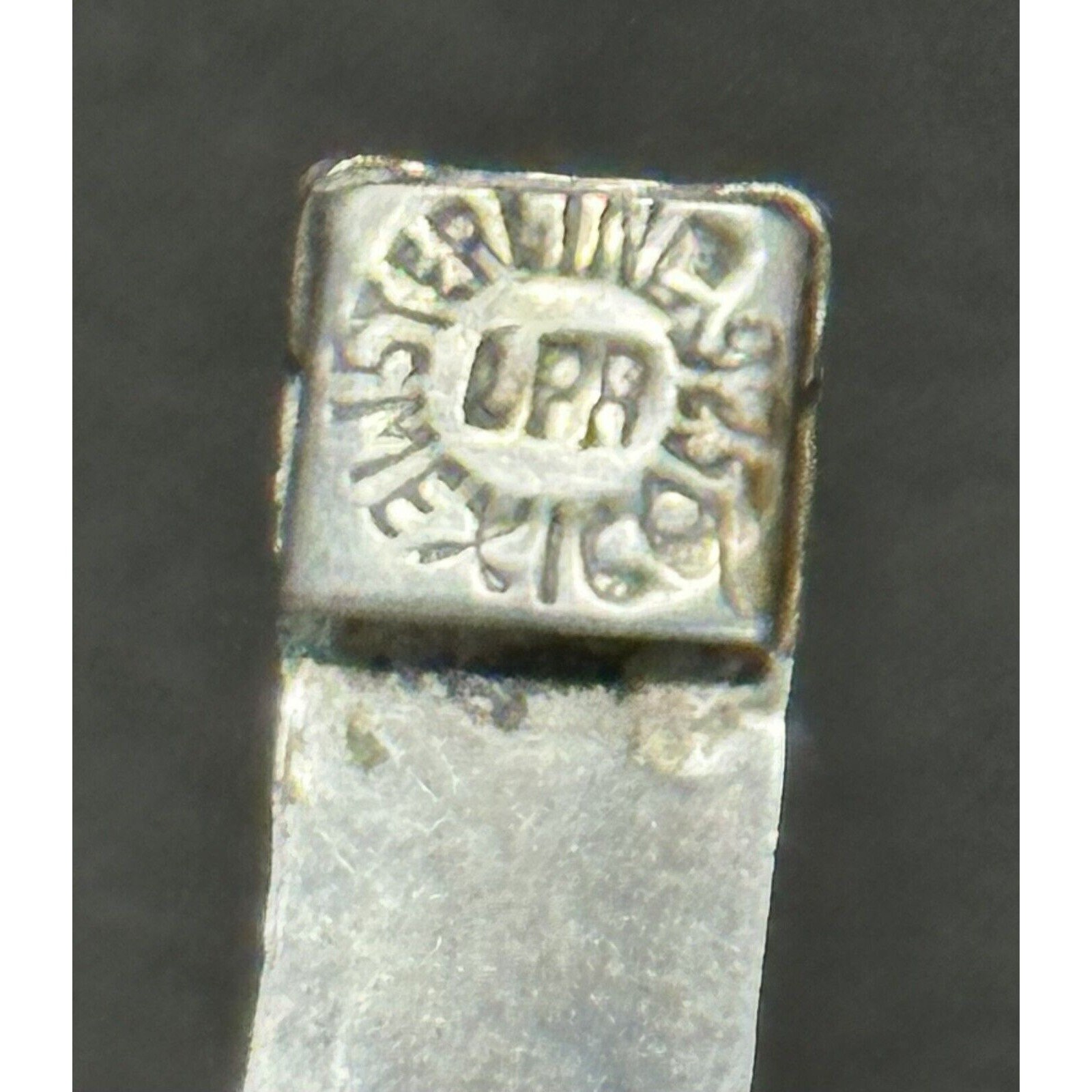 Vintage Signed LPR Taxco Sterling Silver and Abalone Bracelet - Etsy