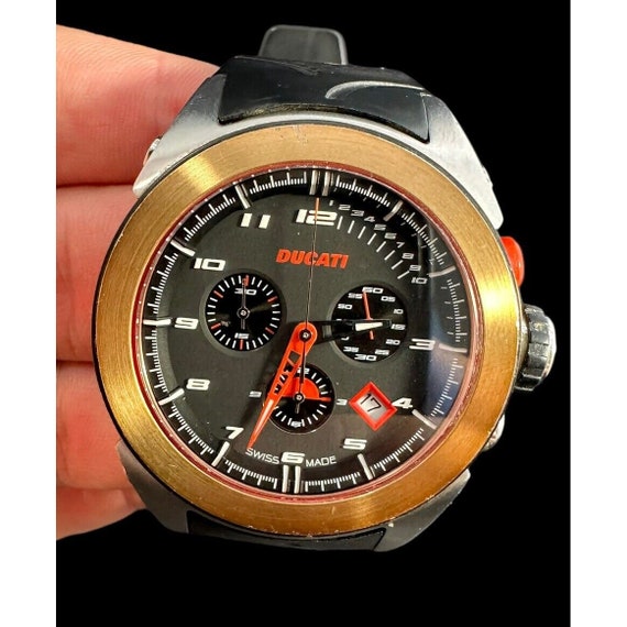 Ducati Chronograph Watch Quartz Movement Swiss Made C… - Gem