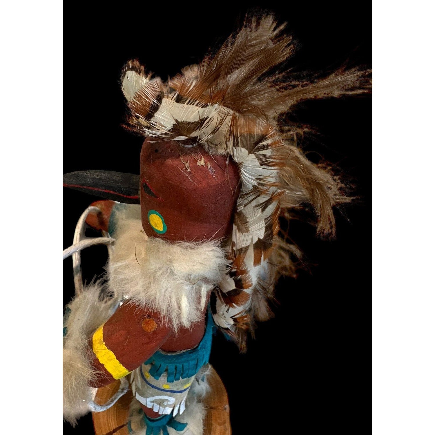 Vintage Signed J Bruce Bird Figure Kachina 1950s 9.5 Inches Tall Wood ...