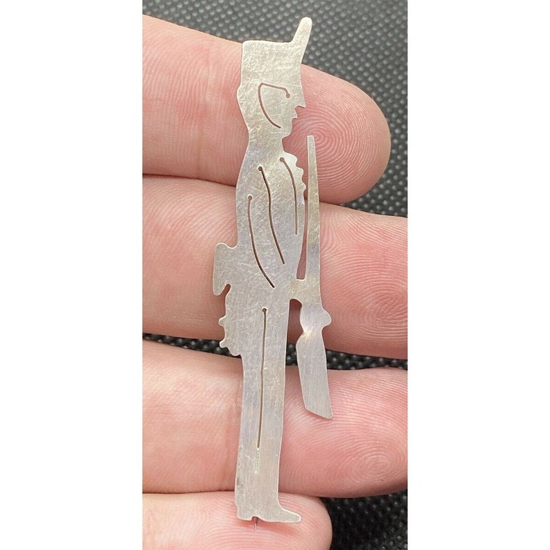 Vintage Sterling Silver Queen's Guard England Palace Guard Brooch Pin ...