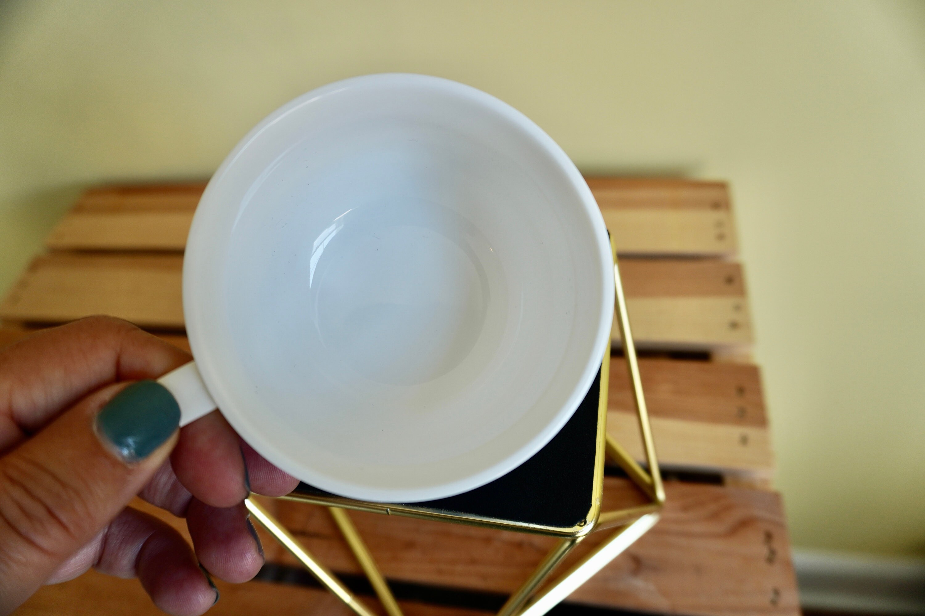 Disney Tea Cup Mickey and Minnie Mouse Ceramic Collectible Blue and ...