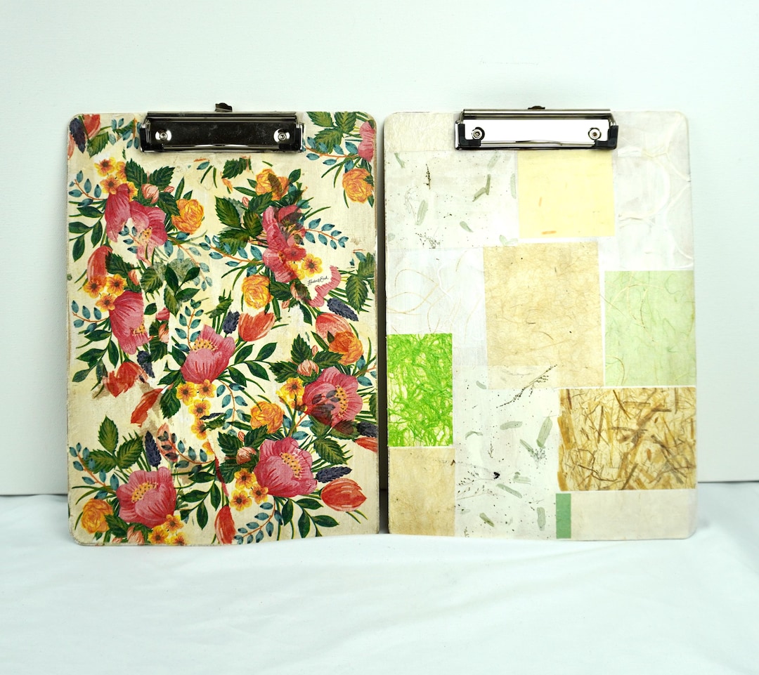 Clipboard Classroom Office Work Home Organization Upcycled Lot of 2 ...
