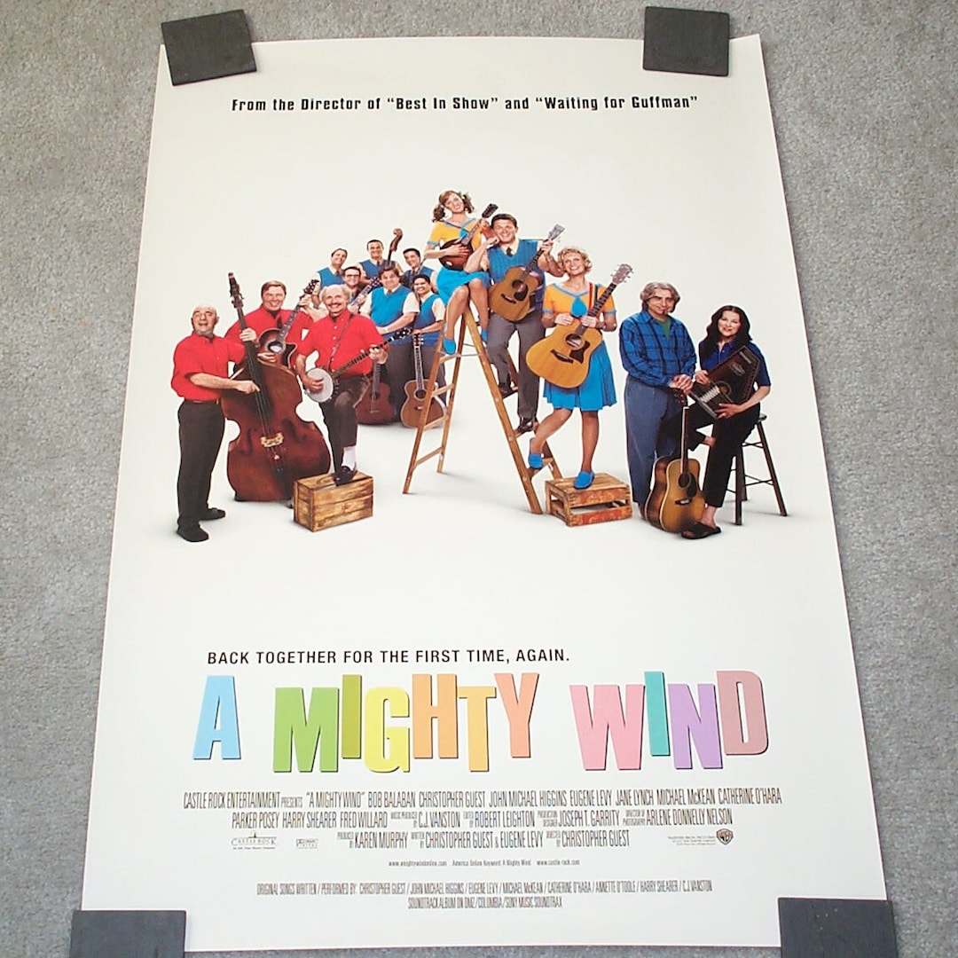 Original A MIGHTY WIND Movie Poster One-sheet Christopher Guest Fred ...
