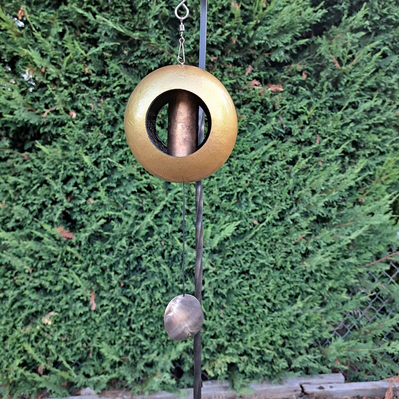 Gold Wind Chime - Etsy
