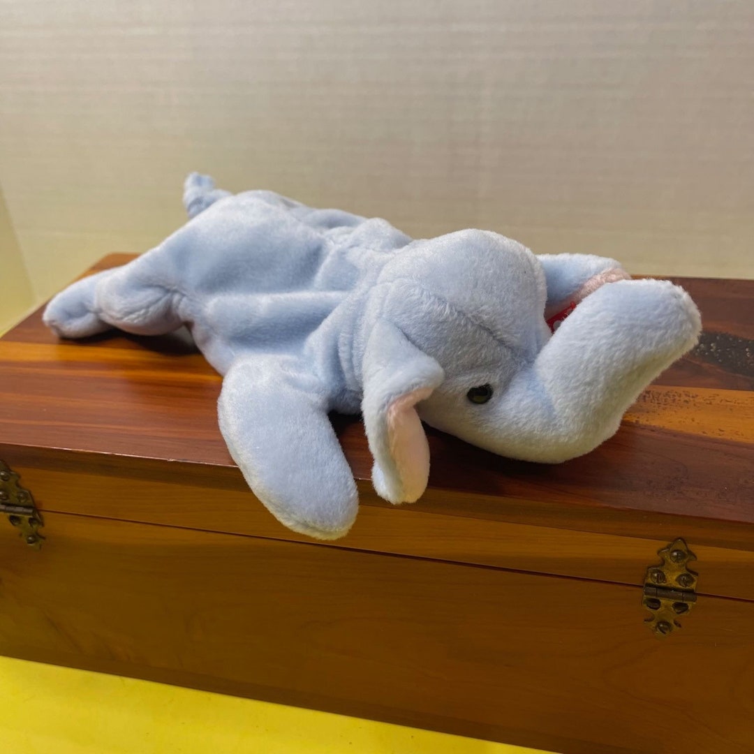 Ty Beanie Baby Peanut the Elephant 1995 Retired Tags Plush - Etsy