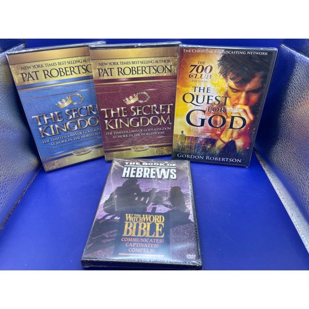 Christian DVD Collection Secret Kingdom Quest for God Book of Hebrews ...