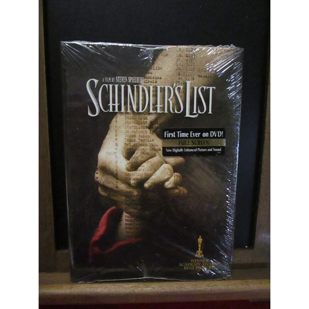 Schindlers List DVD Rated R 2004 Spielberg Liam Neeson War - Etsy